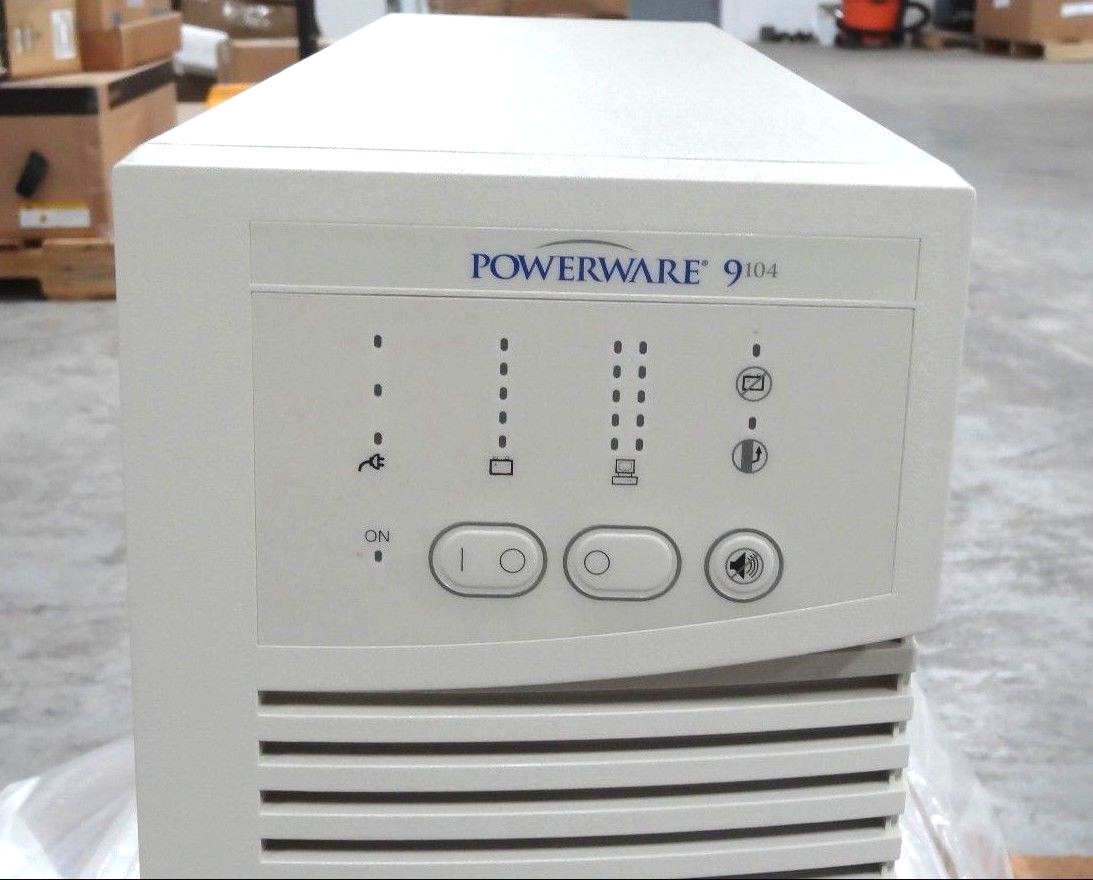 Surplus New Powerware 9104 Series UPS RST31 120V 3.1kVA 2.1kW New ...