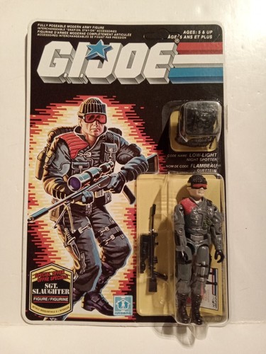 G. I. Joe GI Joe Low-light re-sealed on Canadian Card Excellent Paint ...