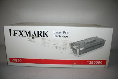 NEW OEM Lexmark 12B0090 toner cartridge for W820 X820MFP SEALED BOX | eBay
