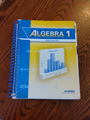 ABeka grades 9th Grade Algebra 1 Math 9 Teacher Solutions Key | eBay
