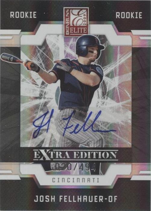 2009 Donruss Elite Extra Edition - Rookie Josh Fellhauer #95 /494 (AU ...