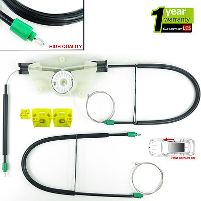 VW GOLF MK4 WINDOW REGULATOR REPAIR KIT FRONT RIGHT SIDE 2/3 DOOR | eBay UK