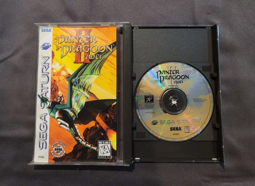 Panzer Dragoon II Zwei for Sega Saturn Complete In Box CIB Great Shape ...