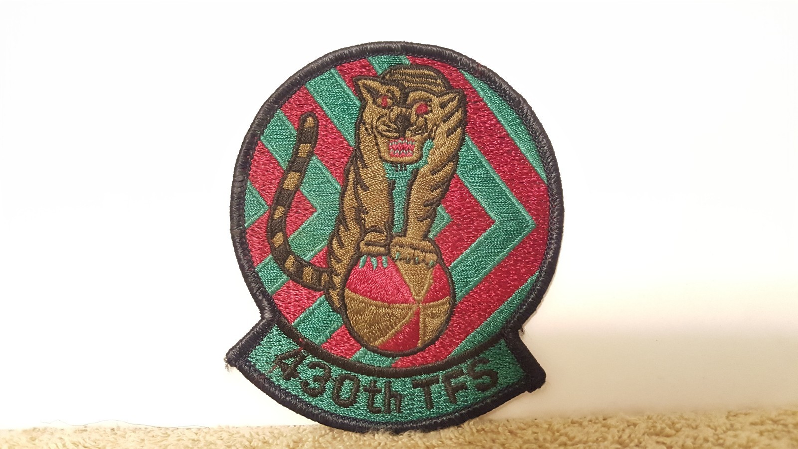 USAF 430th Tactical Fighter Squadron Patch Version 3 4 x 3 1/4 inches ...