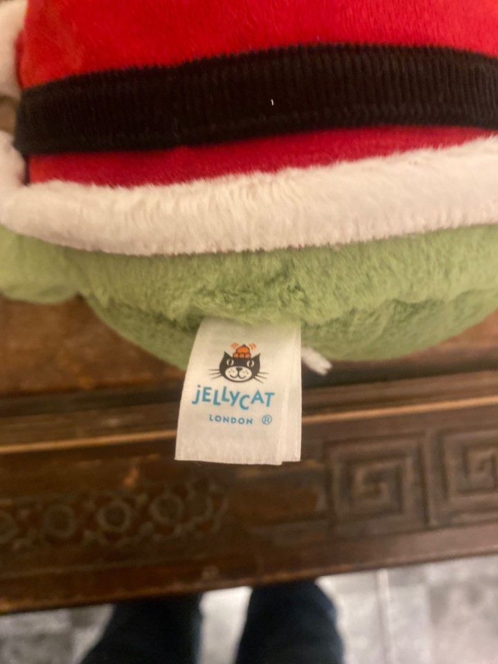 Retired Jellycat Santa Ricky Rain Frog- no tag | eBay UK