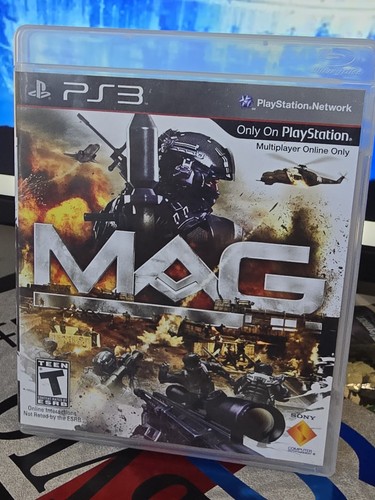 Sony Playstation 3 PS3 MAG Massive Action Game Shooter * CIB * SHIPS ...