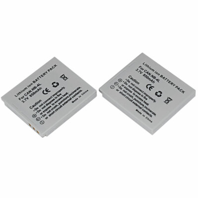 NB-4L NB4L 3.7V 850mAh Digital Li-ion Battery 2 Pack For Canon Camera ...