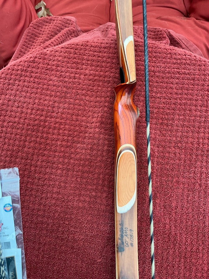 Great Plains Reflex Deflex Longbow, 60” 46lbs @ 26.5” | eBay