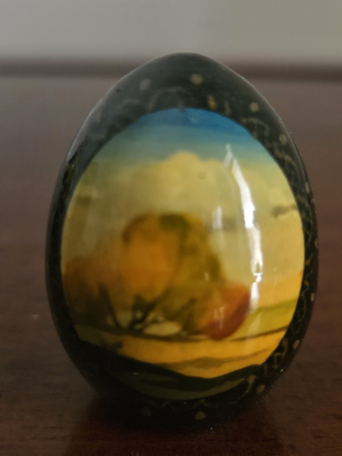 Rare Russian Hand Painted Lacquer Egg 3pcs | eBay