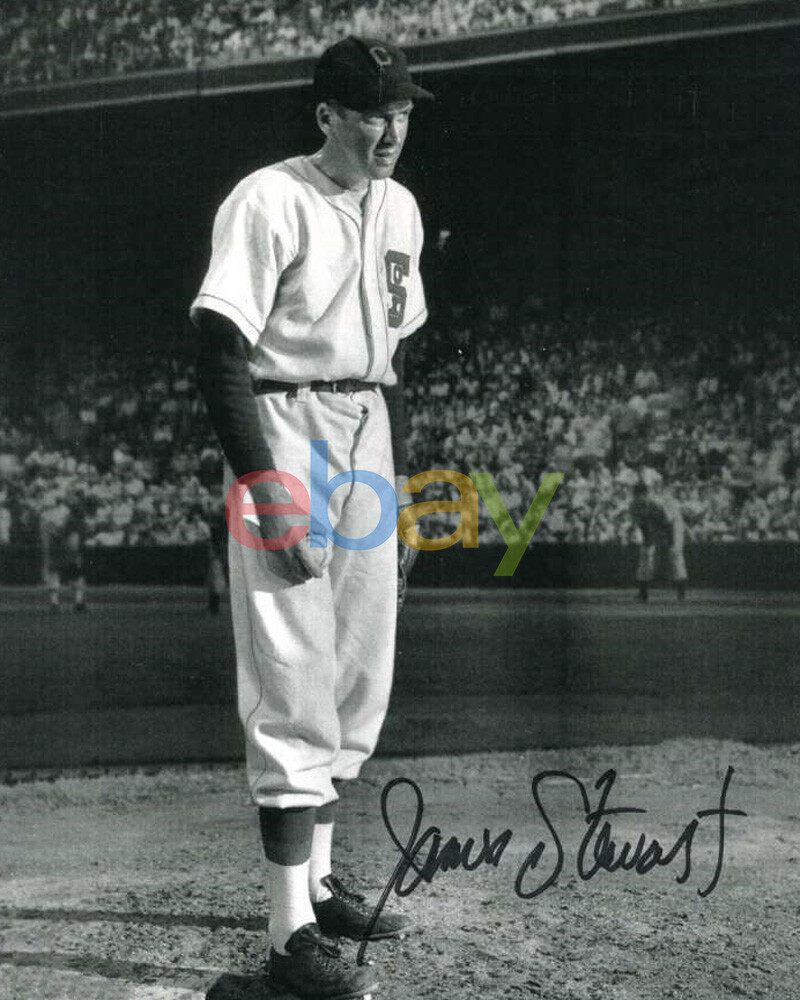 JAMES JIMMY STEWART Signed 8x10 Photo Autograph Monty Stratton reprint ...