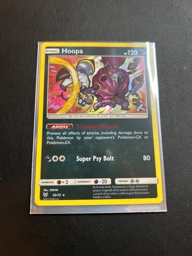 Pokémon TCG Hoopa Shining Legends 55/73 Holo Holo Rare | eBay