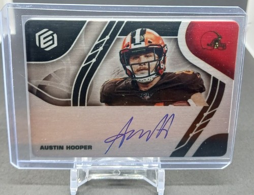 2021 Elements Austin Hooper Steel Auto #93/199 Cleveland Browns ...