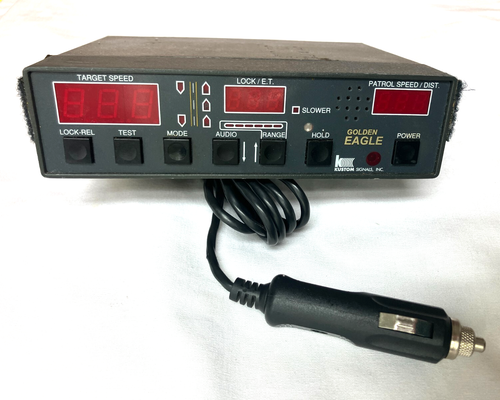 Kustom Signal Golden Eagle Dual K Band Police Radar controller | eBay
