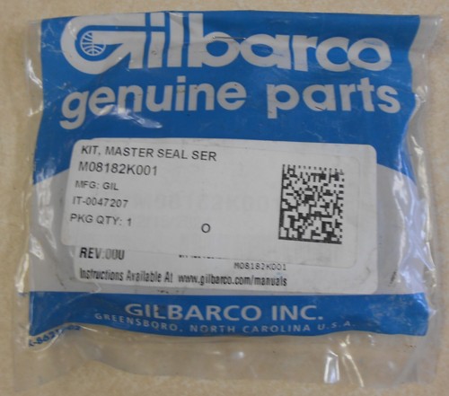 Gilbarco C+ Encore Meter Master Seal Service Kit M08182K001 | eBay