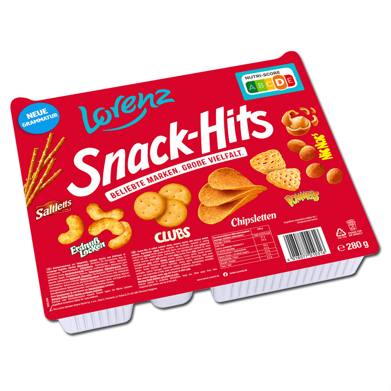 (11,71€/1kg) Lorenz Snack Hits, Knabbermischung, 280g Packung | eBay.de