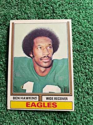 1974 Topps 21 Ben Hawkins Philadelphia Eagles | eBay