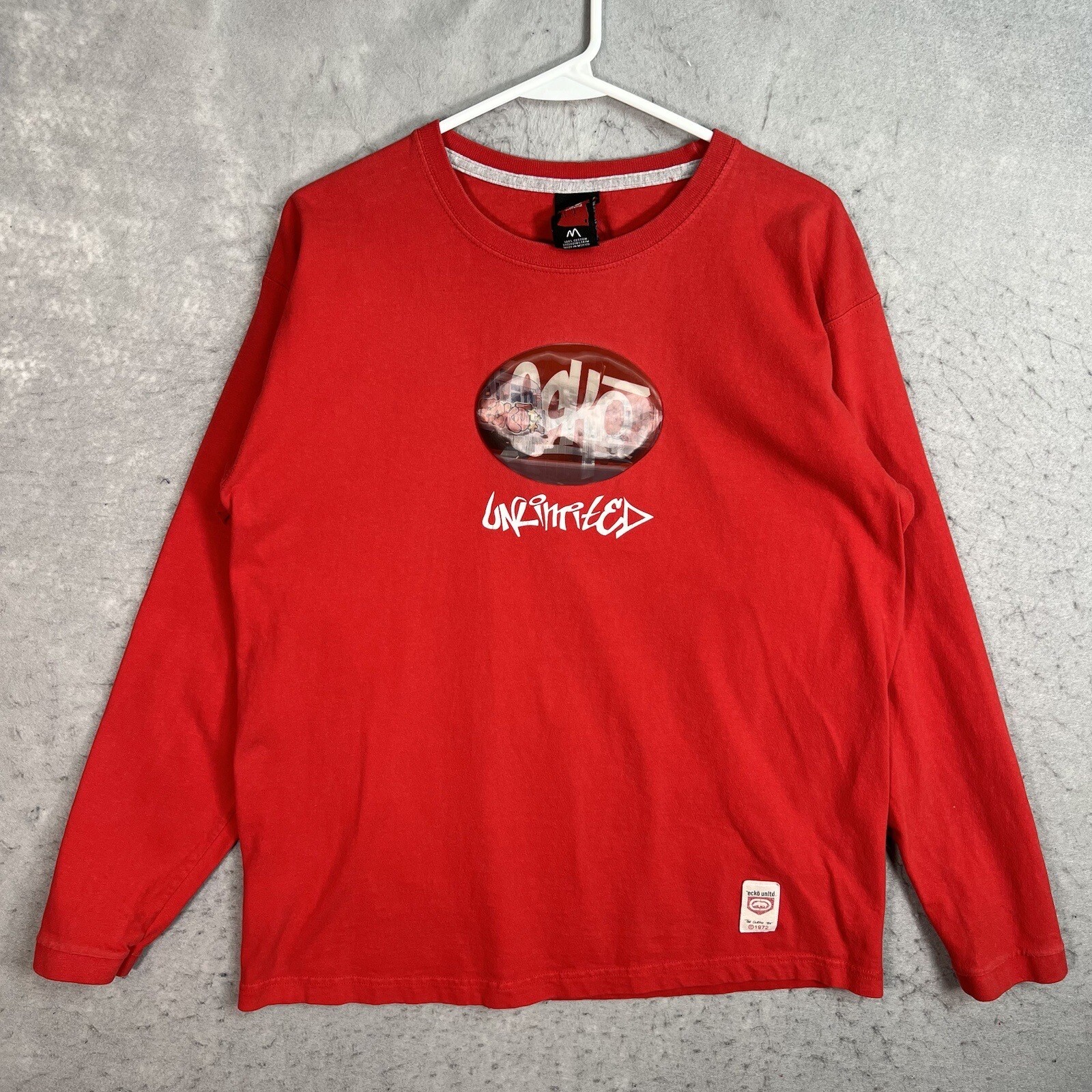 Vintage 2000s Y2K Ecko Unlimited Subway Lenticular Ar… - Gem