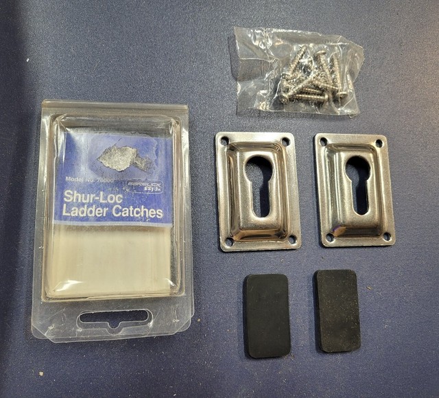 Fast Stainless Steel Garelick Shur-loc Ladder Catches Set 76000 for ...