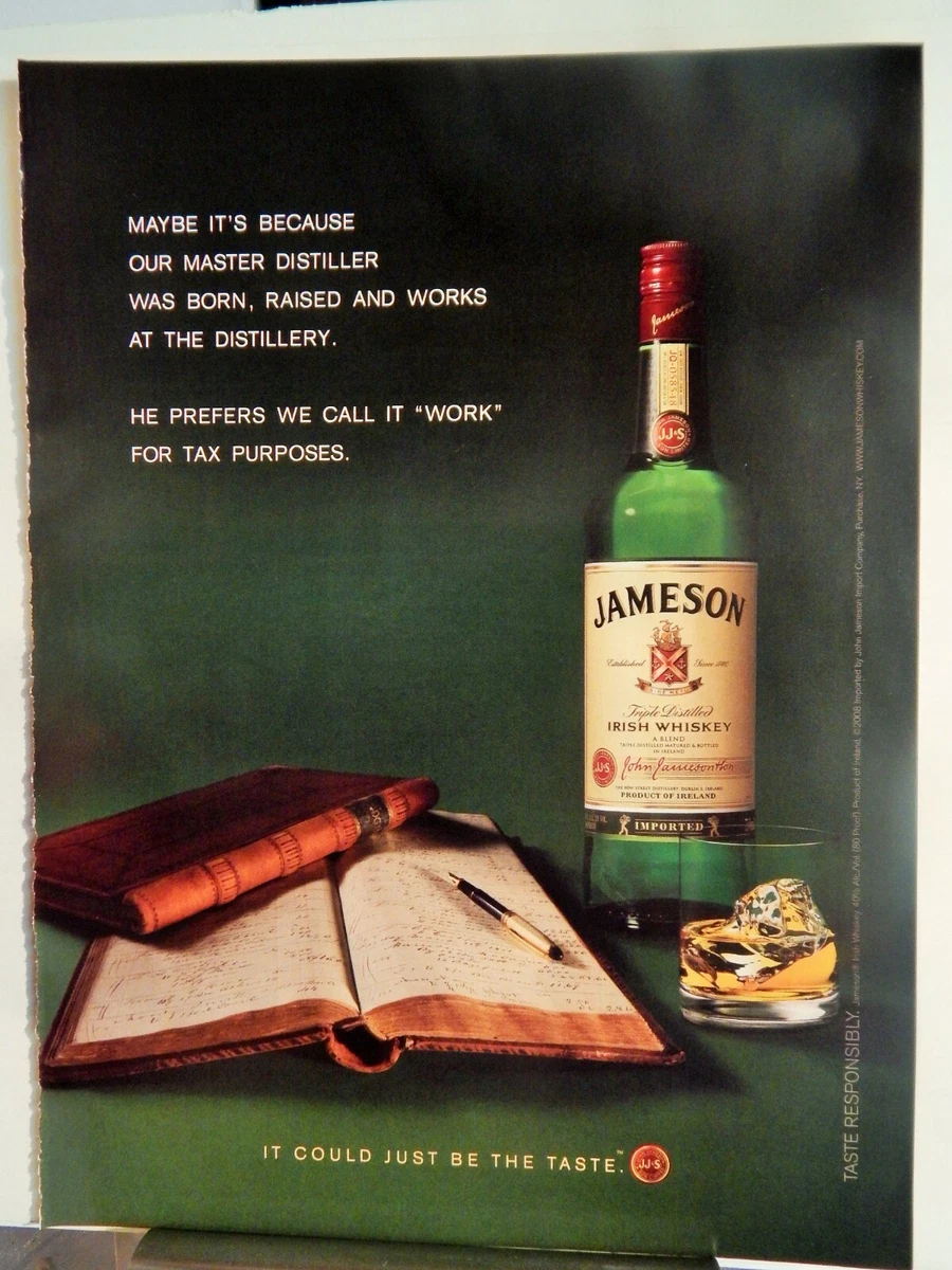 Jameson Irish Whiskey Ads