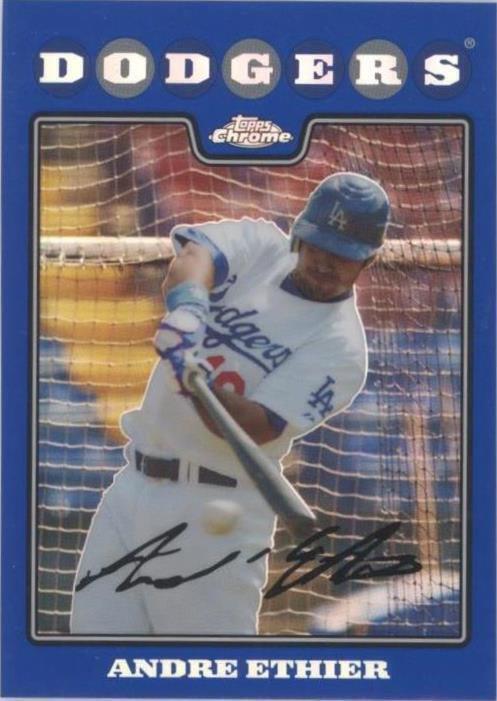2008 Topps Chrome - Andre Ethier #173 Blue Refractor for sale online | eBay