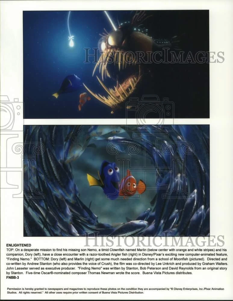 Finding Nemo Anglerfish Scene