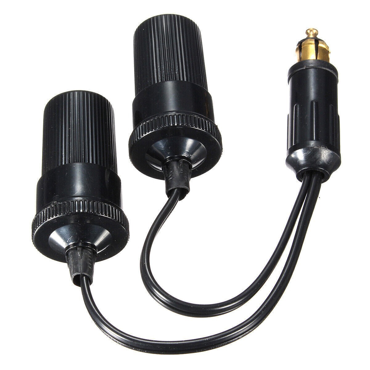 Hella Plug to Twin Cig Cigar Socket Car Cigarette Lighter Adapter ...