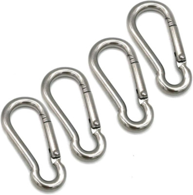 3 Inch Stainless Steel Spring Snap Hook Carabiner 316 Stainless Steel ...