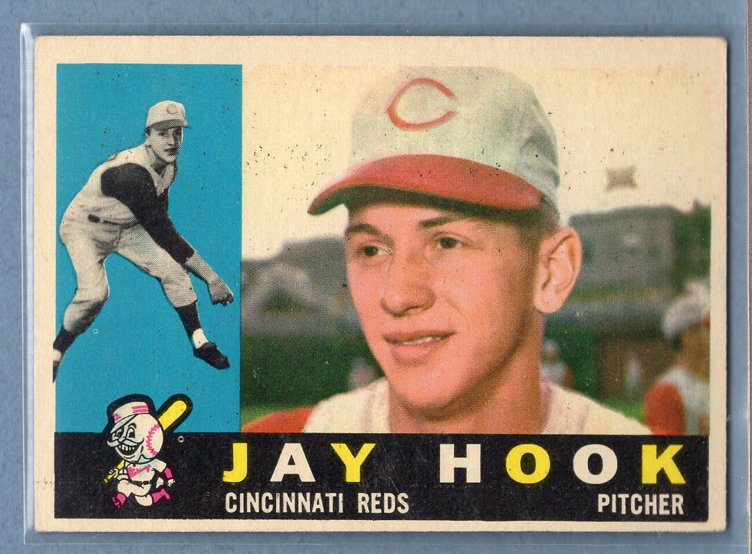 1960 Topps #187 Jay Hook EX GO480 | eBay