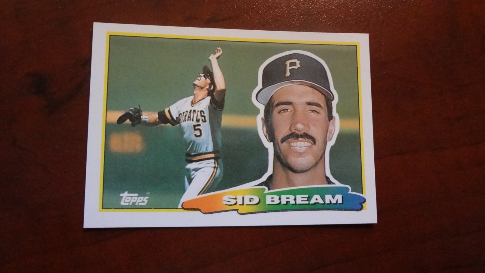 1988 TOPPS BIG BASEBALL CARD # 205 SID BREAM | eBay