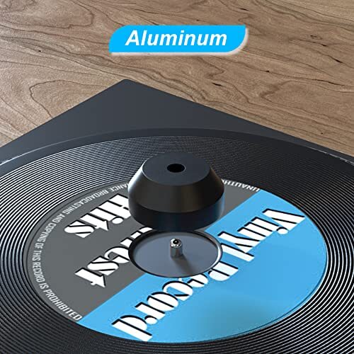 Dufray 45 RPM Record Adapter Durable Solid Aluminum Dome Center Adapter ...