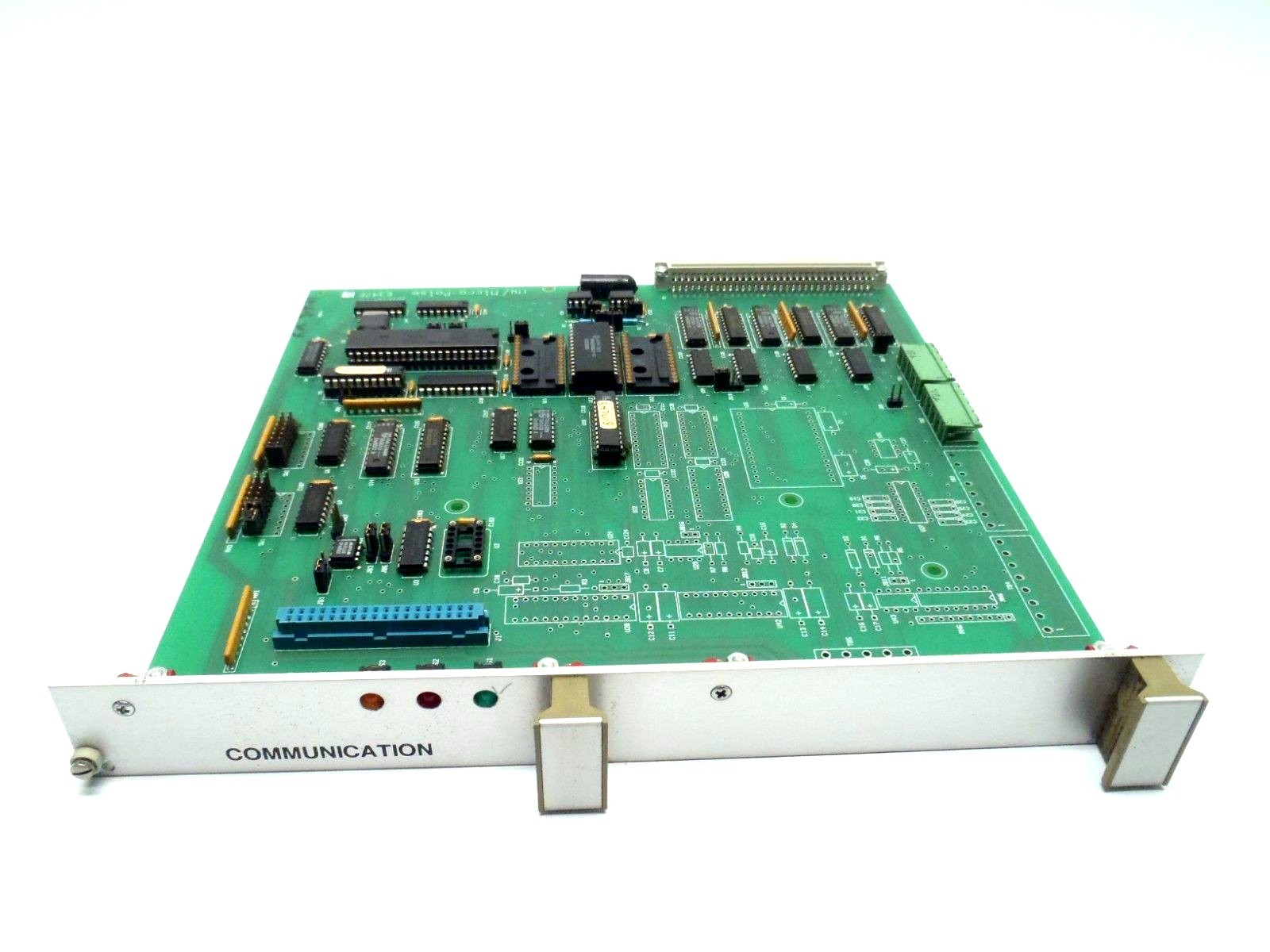 Micro-Poise E347FB Communication PCB Board Card w/ Faceplate | eBay