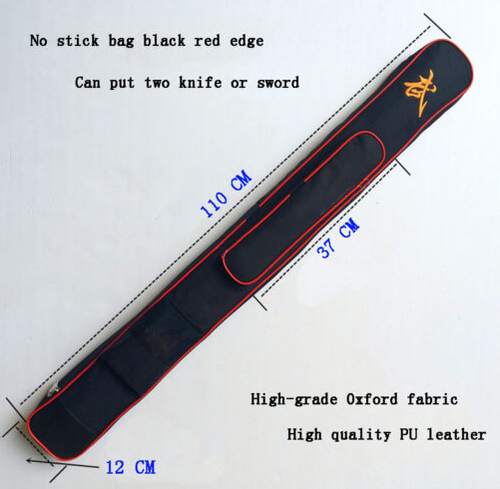 Shaolin thick canvas martial arts tai chi kung fu shoulder bag sword ...