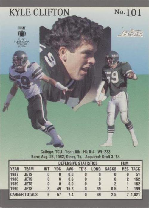 Las mejores ofertas en 1991 Fleer Ultra Kyle Clifton #101 | eBay