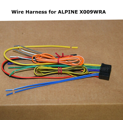 New Wire Harness for ALPINE X009WRA X009-WRA FREE FAST SHIPPING | eBay