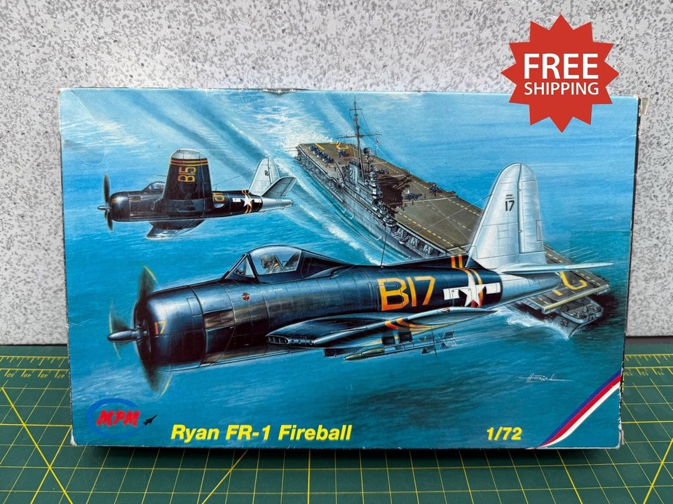MPM Models Ryan Fr-1 Fireball 1/72 Scale Model Plane Kit # 72040 | eBay