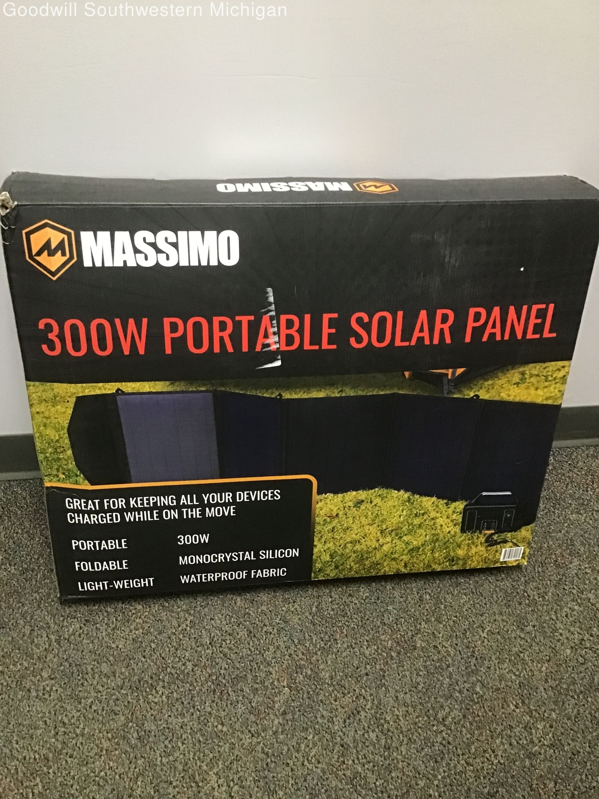 Open Box Massimo 300W Portable Solar Panel 850030640185 | eBay