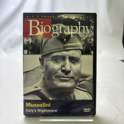 Biography: Mussolini - Italys Nightmare (DVD, 2005) 733961731057| eBay