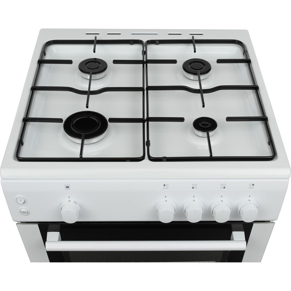 Electra SG60W/1 Gas Cooker with Gas Hob 60cm Free Standing White A New ...