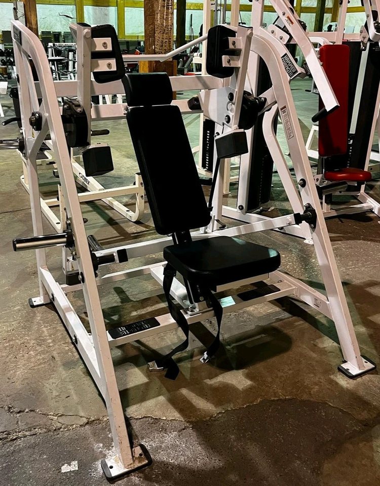 Hammer Strength Lateral Pullover Plate Loaded PL-PO Big Back Exercise ...