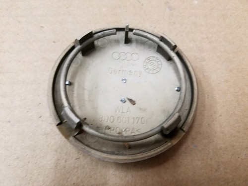 Audi OEM A4 A6 A8 TT Gray Plastic 2 11/16" Center Cap Hub Dust Cover ...