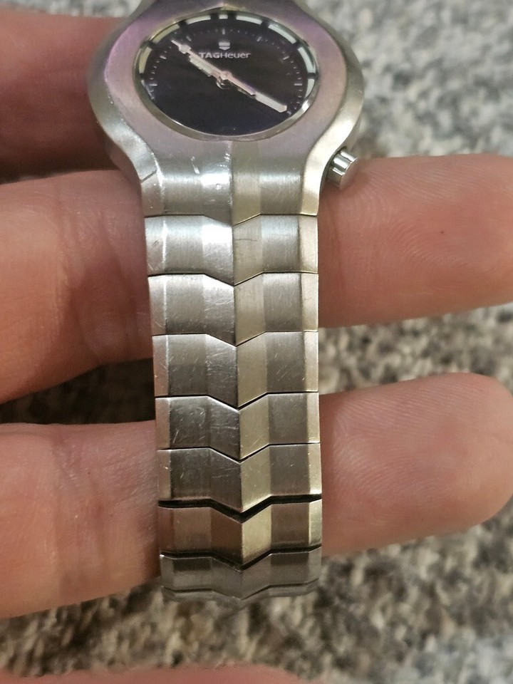 TAG HEUER ALTER EGO WP1310-0 LADIES SS WATCH. BLACK DIAL | eBay