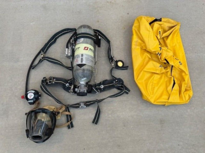 3M Scott Industrial SCBA Harness/Tank/Mask - 4500 PSI - ISCBA - Fast ...