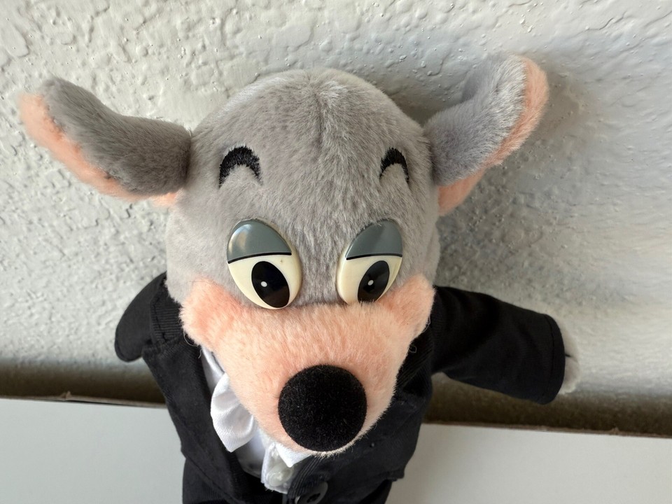 Rare Vtg Prototype Chuck E Cheese Plush Suit Sample Ebay 3910