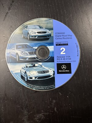 MERCEDES NAVIGATION NAV COMAND DVD BQ6460156 TECH ON ROAD | eBay