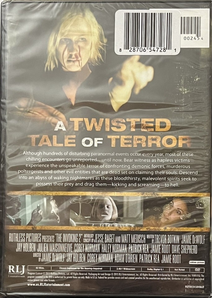 The Invoking 2 (DVD, 2015) Horror NEW Sealed 14381002454 | eBay