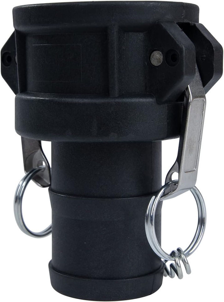 2 Pcs Polypropylene Camlock Fittings (2"Type C) Cam Lock Hose Fittings ...