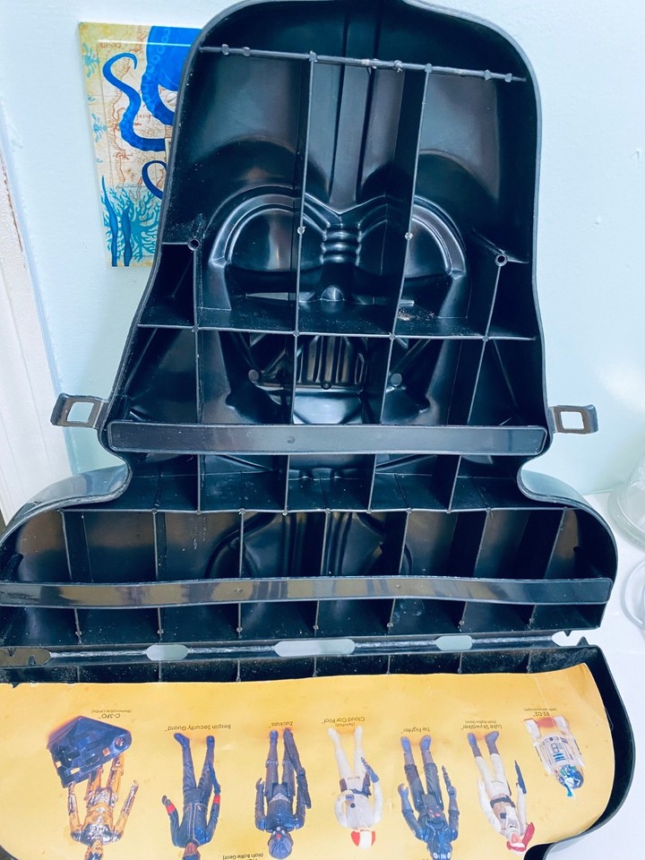 Star Wars Darth Vader Action Figure Carrying Case 1980 Kenner Excellent ...