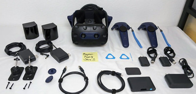 HTC VIVE Pro 2 Headset 🔥 2.0 Pro Controllers 2.0 Base Stations VR Full ...