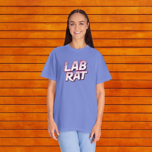 Comfort Colors Lab Rat Graphic T-Shirt, Fun Urban Streetwear Top | eBay