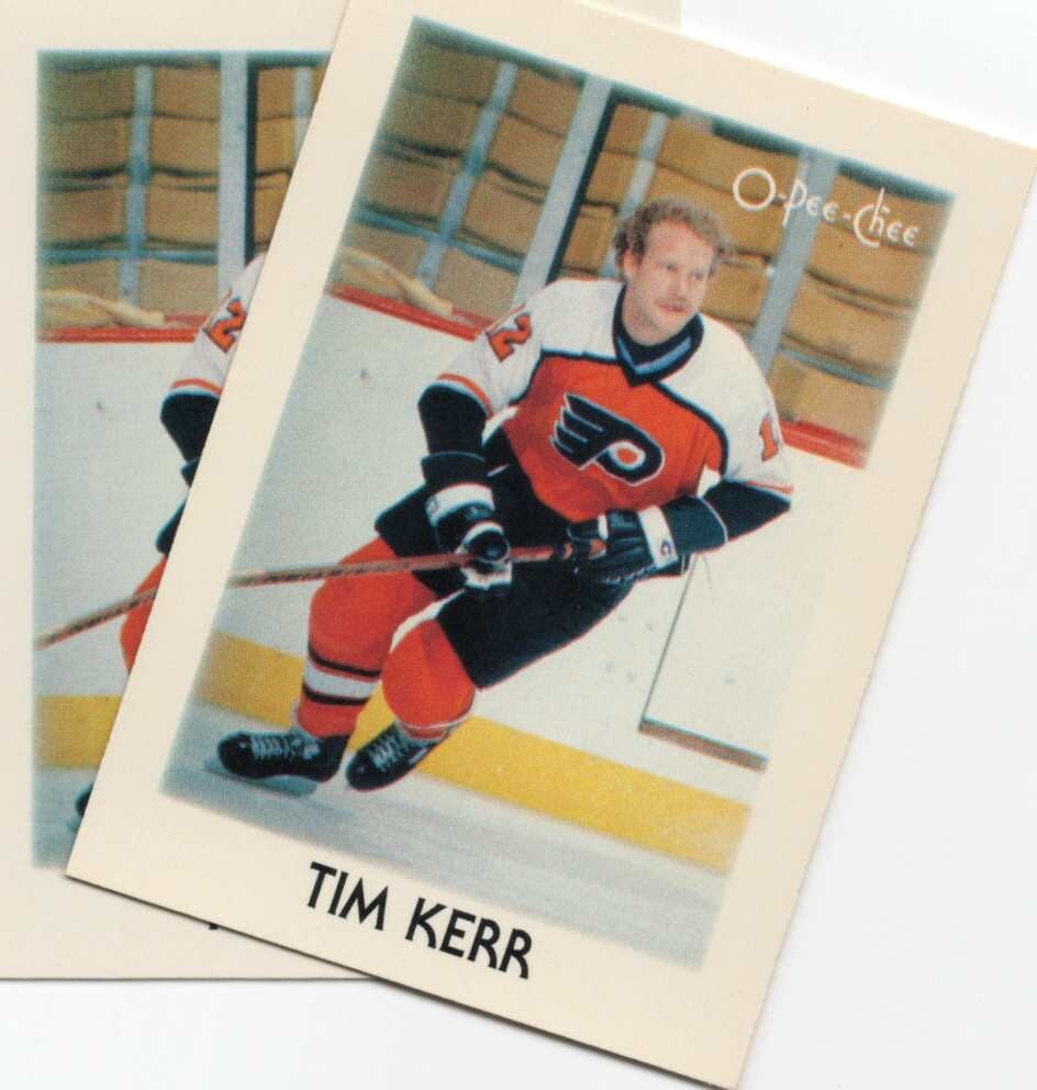 Tim Kerr, 1987-88 O-Pee-Chee Mini #20, Philadelphia Flyers | eBay